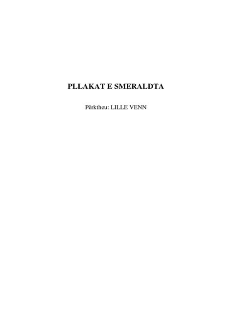 Pllakat E Smeralda Pdf