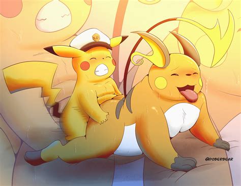 Rule 34 2024 Absurd Res Anthro Belly Blush Bodily Fluids Captain Pikachu Closed Eyes Clothing