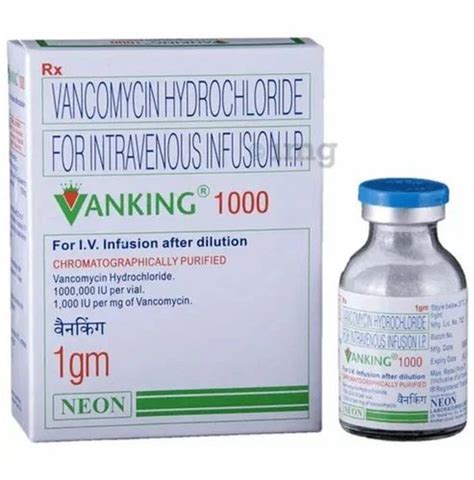Vancomycin Hydrochloride For Intravenous Infusion Ip Strength 1 G At ₹ 55050vial In Surat