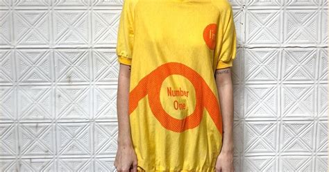 Denise Yellow Ringer Tee Na Used Secondhand … Noihsaf Bazaar