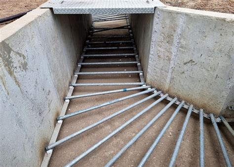 Premium Photo Construction Of Substation Switchyard Cable Trench