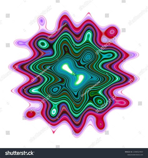Pop Art Style Colour Puddle Splat Stock Illustration 2190527457 Shutterstock
