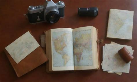 Vintage Compass And Map Still Life Timeless Exploration Aesthetic Premium Ai Generated Image