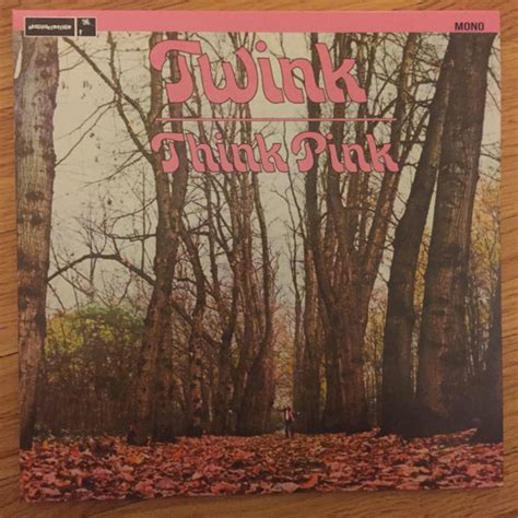 Twink Think Pink Mono Limited Edition Includes 7” And Photo The