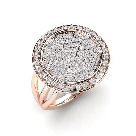 Order 113 Carat Round Cut 9k Rose Gold Diamond Glamira Ring Linehan