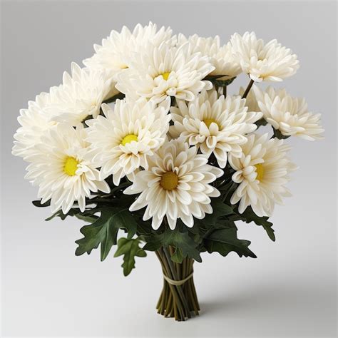Premium Photo Illustration Chrysanthemum Bouquet In Stunning Arrangement