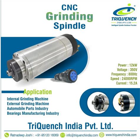 Motorized Grinding Spindle At Rs 190000 Piece Grinding Spindles In Ahmedabad Id 2854581699788