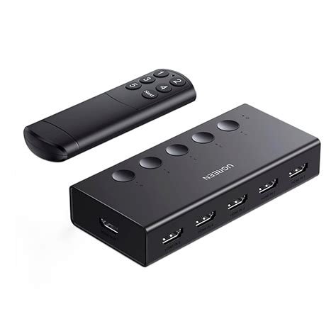 Switch Hdmi Ugreen 5 En 1 4k 60hz Hdmi 20 Hdr 3d Cec Hdcp 22