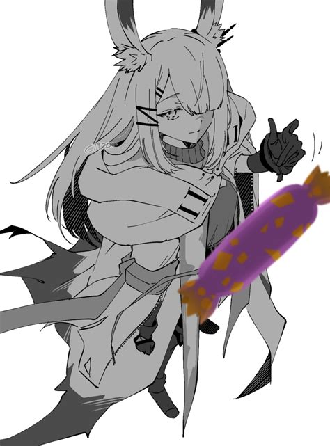 Frostnova Arknights Drawn By Citron80citron Danbooru