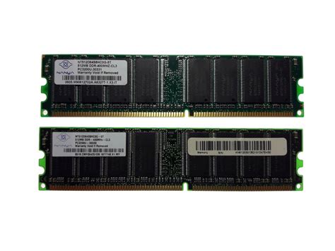 Nanya Pc3200 Ddr 1gb 2x512mb 400mhz 141448 10782060950 Oficjalne Archiwum Allegro