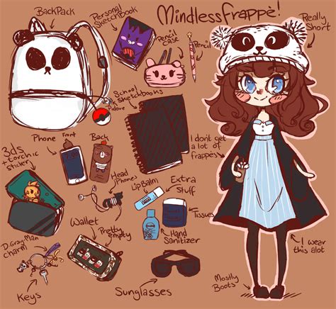 Whats In My Bag By MindlessFrappe On DeviantArt