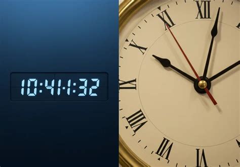 Digital Vs Analog Choosing Your Best Online Clock Display