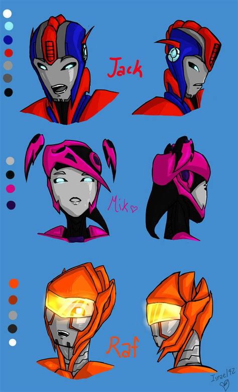 72 Jack Miko And Raf Ideas Transformers Art Transformers Prime