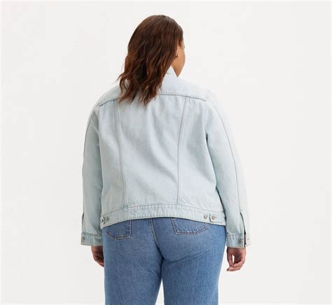 Original Trucker Jacket Plus Size Light Wash Levis® Us