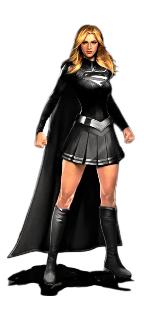 Supergirl In Black Dc Comics Fan Art 45044773 Fanpop