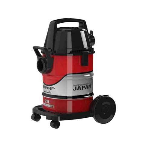 Sharp Ec Wd1621 Z 1600w Wet And Dry Barel Vacuum Cleaner 2yw O