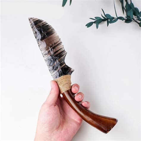 Vorgan The Dozers Obsidian Daggers Natural Stone Altar Knives
