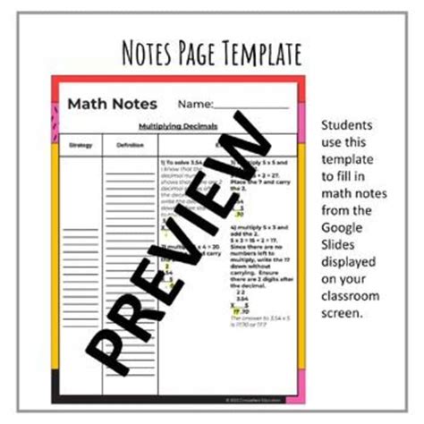 Dividing Decimals Using Standard Algorithms Complete Lesson Plan
