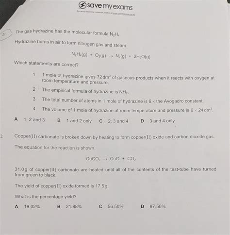 Help Chemistry R Igcse