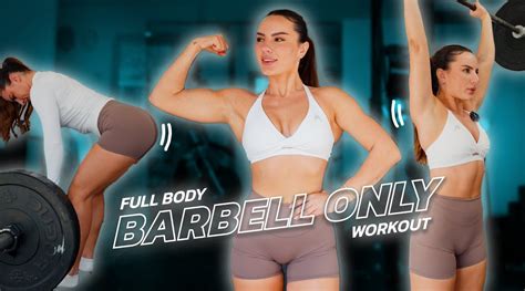 Krissy Cela Shares Her Fantastic Barbell Only Workout Gymfluencers