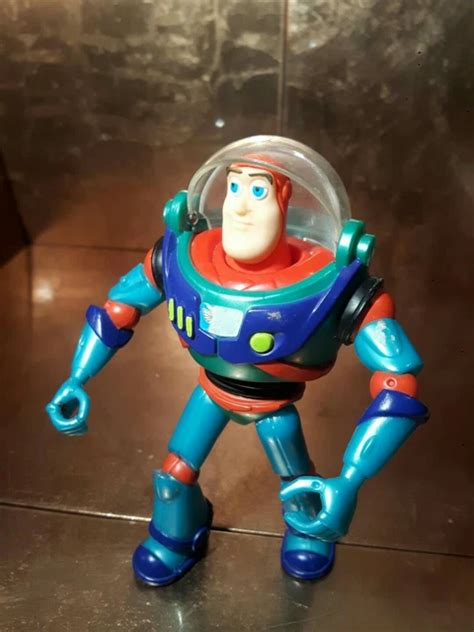 Buzz Lightyear Blue And Red Disney Pixar Toy 5 Rare £22 00 Picclick Uk