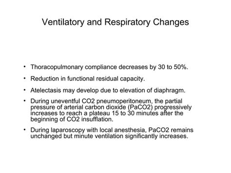 Anesthesia For Laproscopic Surgery Ppt Lung And Respiratory Health