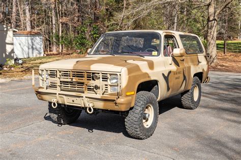 1984 Chevrolet Blazer M1009 Cucv 4x4 Diesel For Sale On Bat Auctions