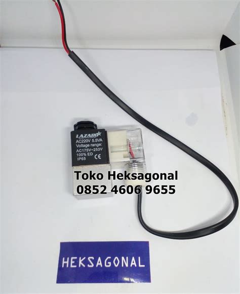Selenoid Valve Otomatis Kompresor Oilless 220v Ac Balikpapan Heksagonal