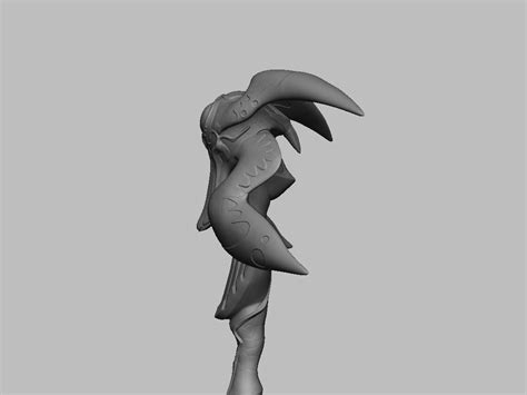 Thyrus Atma Staff Final Fantasy Xiv 3d Print 3d Model 3d Printable Cgtrader