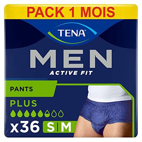 Tena Herren Active Fit Inkontinenzunterwäsche Für Männer Saugfähig Größe M Test Note 2 3 Gut