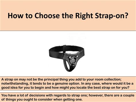 Ppt Choose The Best Realistic Strap Ons Powerpoint Presentation Free