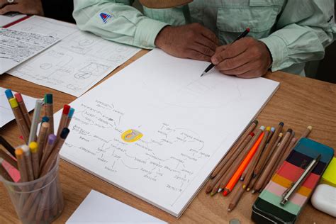 Jon Monnard X Fichtre Exhibition Espace Créatif Caran Dache