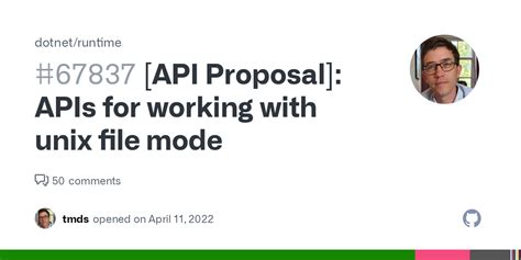 Api Proposal Apis For Working With Unix File Mode · Issue 67837