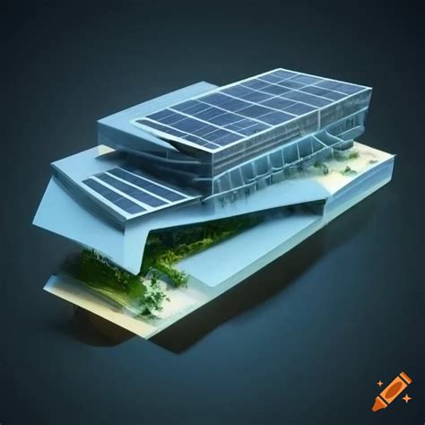Virtual Volume Concept Model Architecture 10 Floor Void 2500 M2