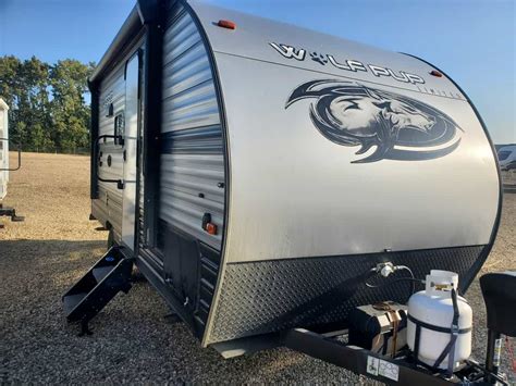 Sold Used 2019 Forest River Cherokee Wolf Pup 16pf Arrkann Rv Red