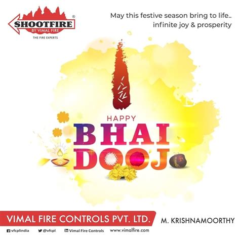 Krishna Moorthy On Linkedin May We Celebrate Every Bhai Dooj With Love