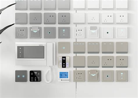 Modern Socket Switch Panel 3d Model Cgtrader