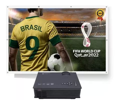 Projetor Kit Datashow E Tela De Projeção Cinema Aula à Venda Em Pouso Alegre Minas Gerais Por