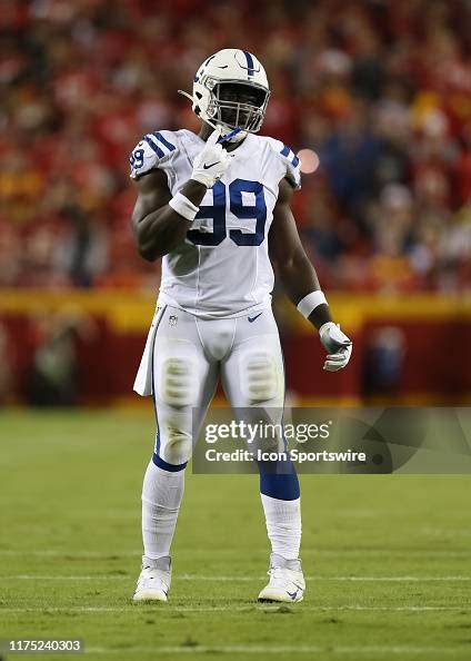 Indianapolis Colts Defensive End Justin Houston In The Second Quarter