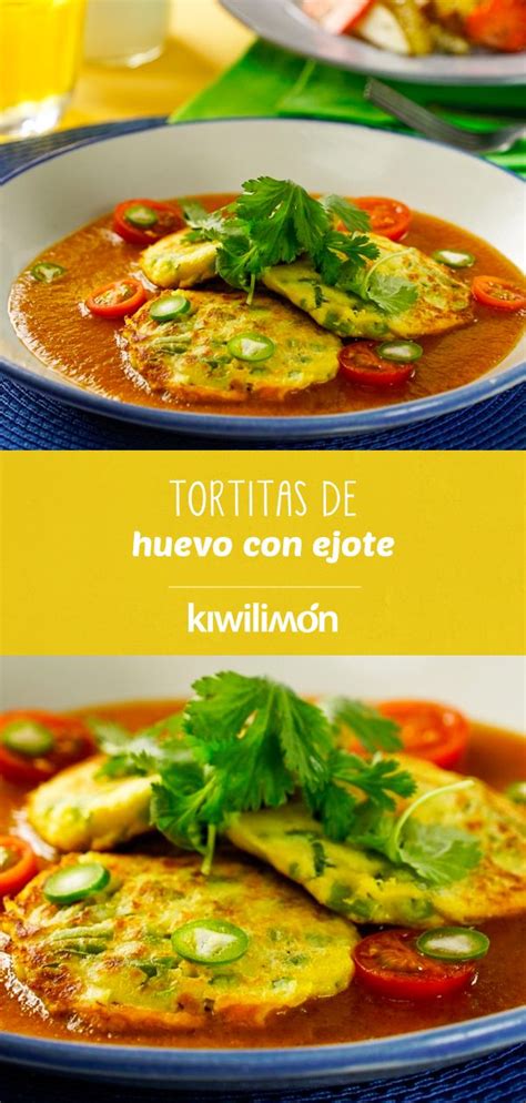 Tortitas De Huevo Con Ejote Recept
