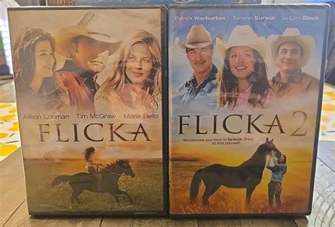 Flicka 1 And 2 Dvd Tim Mcgraw New Sealed Free Shipping Ebay
