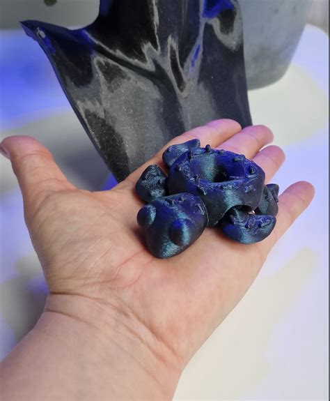 Cute Flexi Donut Turtle 3d Model By Bellamys3dprints On Thangs