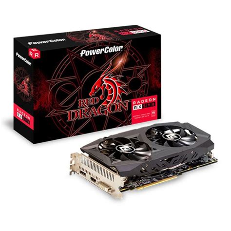 Placa de vídeo - AMD Radeon RX 580 (8GB / PCI-E) - POWER COLOR RED ...
