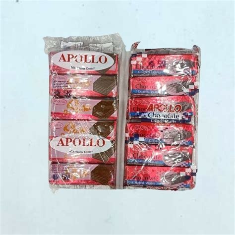 Jual Apollo Waffer Biskuit Snek Jadul All Varian Shopee Indonesia