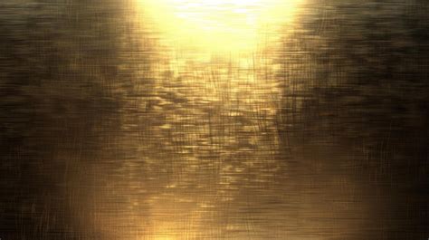 Shiny Brass Metallic Elegance Abstract Plain Background Premium Ai