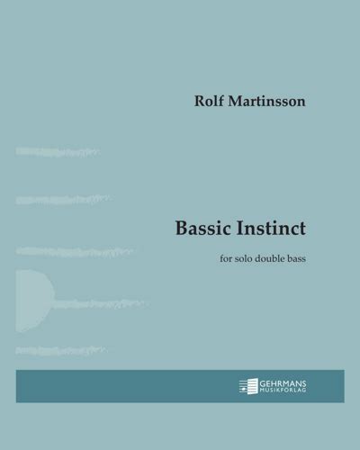 Bassic Instinct Sheet Music By Rolf Martinsson Nkoda Free 7 Days Trial