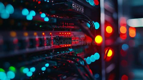 Optical Ports Are Connected To Fiber Optic Cables And Ethernet Ports