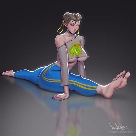 Chun Li Street Fighter Drawn By Pinkdrawz Danbooru