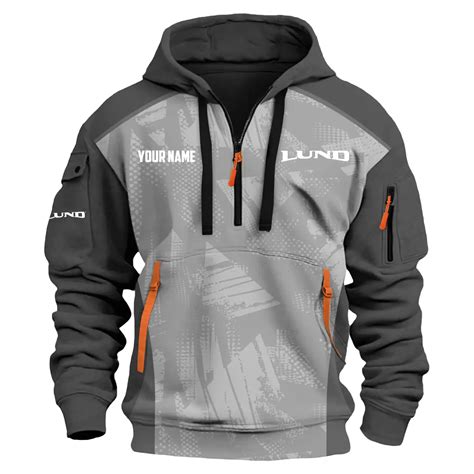 Lund Exclusive Hoodie Half Zipper Ttfshhz3d0819a10lbz Euclidprints