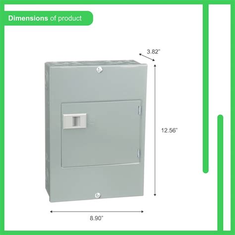 Square D 100 Amp 6 Spaces 12 Circuit Indoor Main Lug Load Center